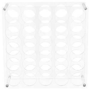 EXCEART Roll Acrylic Display Shelves Acrylic Trays for Display Acrylic Vinyl Storage high-Grade Acrylic Clothes Hanging Rack Stand Food Display Stands Vinyl Organizer for Albums Audio Bulk