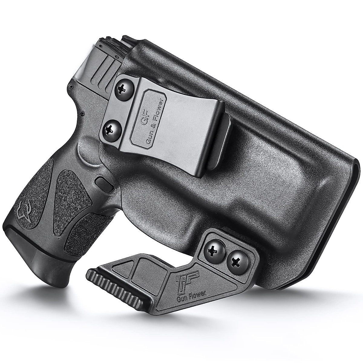 IWB Kydex Holsters Compatible with Taurus G2C/G3C, PT111 G2, PT140 Inside Waistband Concealed Carry IWB Holster for Taurus, Adj. Retention, Right Hand