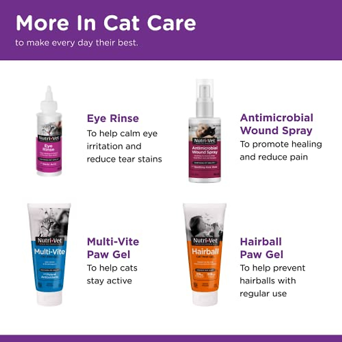 Nutri-Vet Uri-Ease Paw Gel for Cats |Helps Maintain Urinary Tract Health| Salmon Flavor | 3 ounces