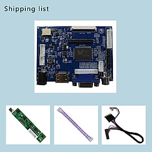 HDMI VGA 2AV LVDs Controller Board 40Pin for 10.1" 1024x600 LTN101NT02 B101AW06 LP101WSA B101AW03 CLAA101BN01 LCD Panel
