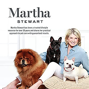 Martha Stewart for Pets Lemongrass Verbena Cat Wipes | Hypoallergenic Cat Bath Wipes, 100 Count | Easy and Effective Way to Clean your Cat Without A Bath