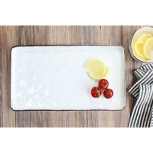 Pampa Bay Bianca Rectangular Tray