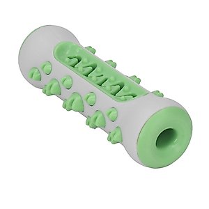 Bnineteenteam Teething Stick Dog Toy, Soothing Chew Toy Dog Dental Chew Toy Dental Chew Toy for Dogs Teeth Cleaner Doggy Brushing Sticks (Gray Green)