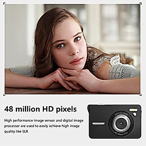 4K Digital Camera - High HD 56 MP (Interpolation) Digital Camera 20x Digital Zoom 2.7 Inch TFT-LCD Digital Anti—Shake Camera Built-in Flash and Face Distinguish