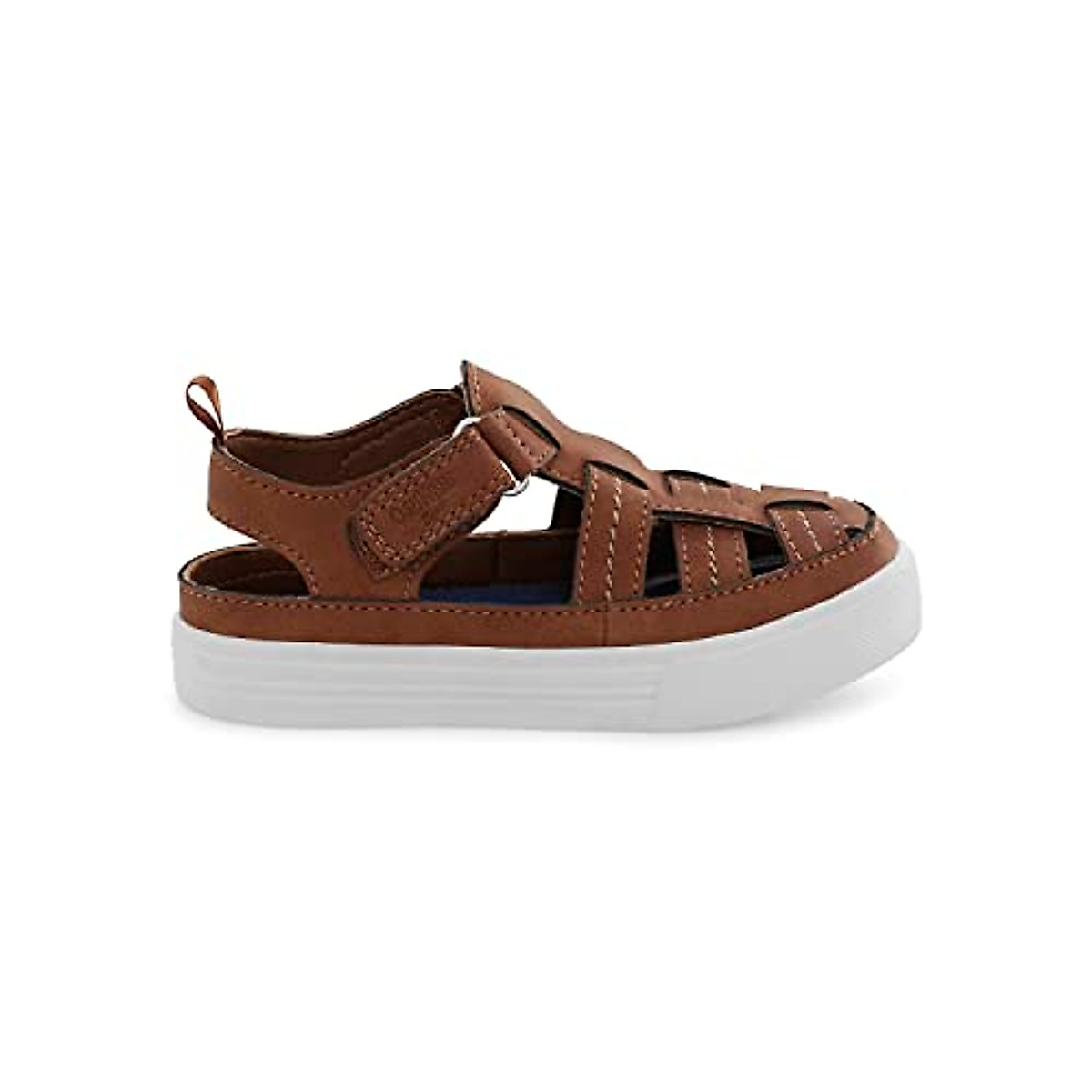 OshKosh B'Gosh Boy's Cilan Sandal, Brown, 10 Toddler