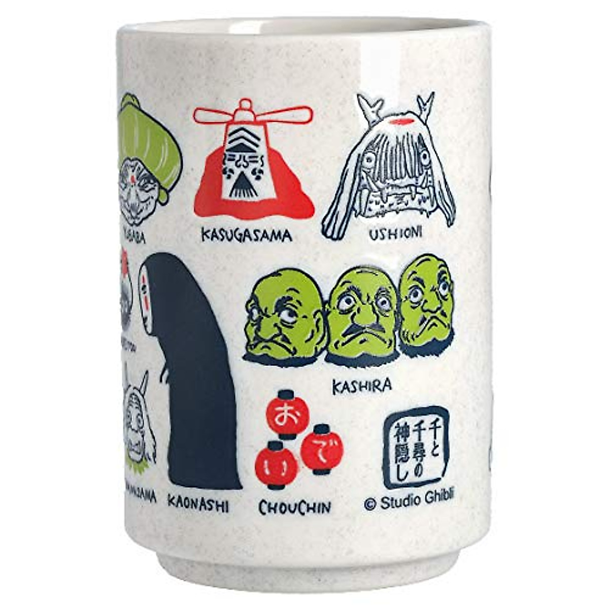 Studio Ghibli via Bluefin Benelic Spirited Away The Other Side of The Tunnel Japanese Teacup - Official Studio Ghibli Merchandise (BNL35581), 12 ounces