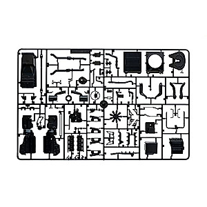 Italeri 3952S - 1:24 Scania R730 Streamline Show Truck, Model Making, Kit, Stand Model Making, Crafts, Hobby, Gluing, Plastic Kit, Detailed, Unisex Adults, Black