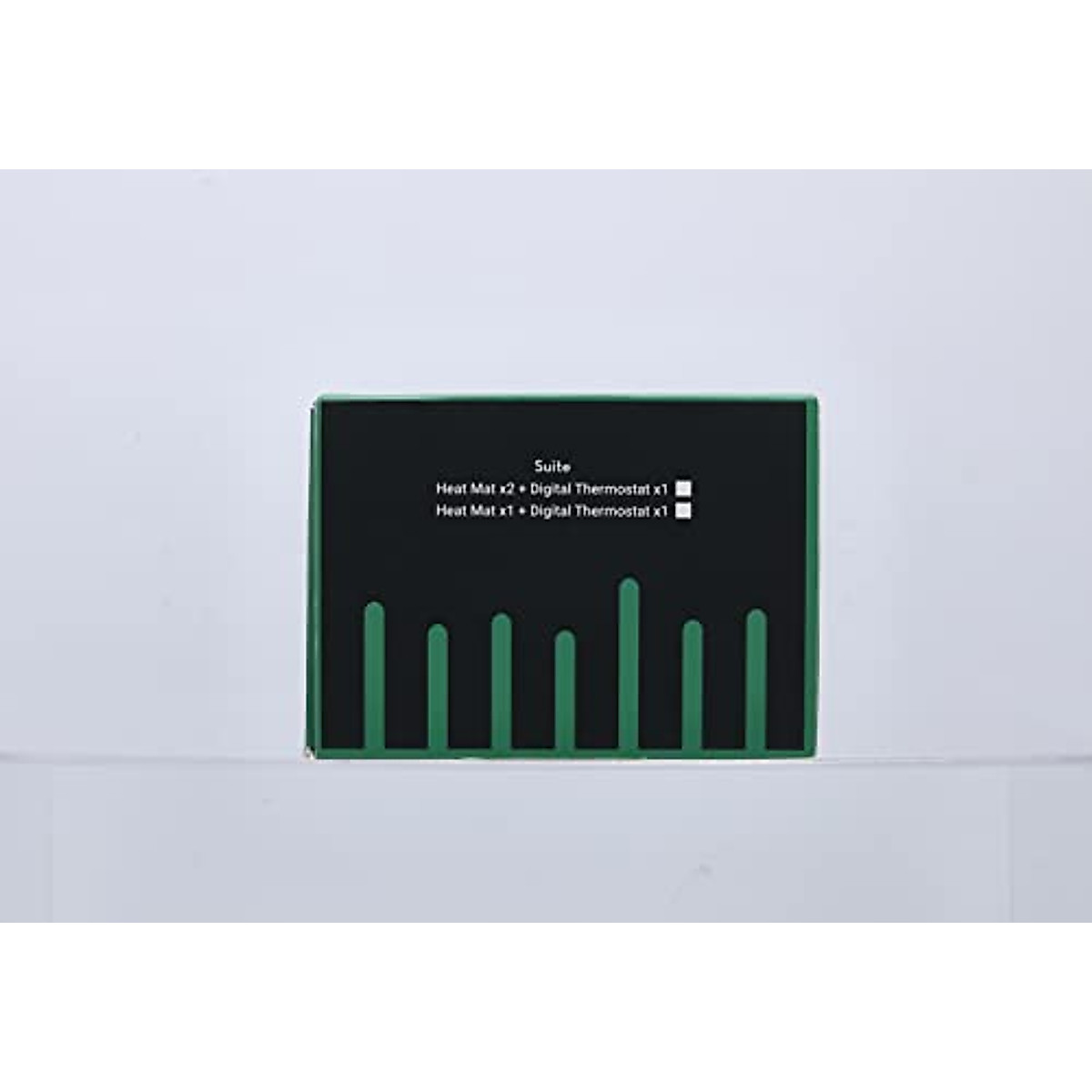 LUXBIRD 2 Pack 10"x 20.75" Seedling Heat Mat and Digital Thermostat Controller Combo Set