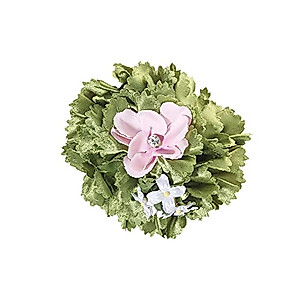 PHEZEN Rose Flower Wrist Corsage Boutonniere Set Artificial Silk Flowers Handmade Rose Corsages Wristlet Bridal Bridesmaid Hand Flower Men Boutonniere Wedding Party Prom Engagement Accessories Type 1