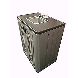 Portable Sink Self Contained Hand Wash Station with Cold and Hot Water