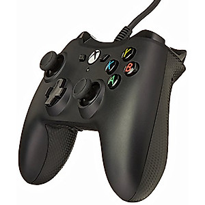 Amazon Basics Xbox One Wired Controller - 9.8 Foot USB Cable, Black, Version 2