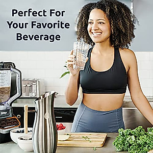 Invigorated Water Stainless Steel Pitcher with Lid - Metal Pitcher with Ice Guard - Stainless Steel Water Pitcher Metal with Wooden Handle - Ideal for Cold Water and Infusing Fruit (1.9L, No Filter)