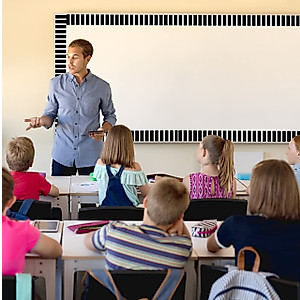 Teacher Created Resources Black and White Vertical Stripes Straight Border Trim