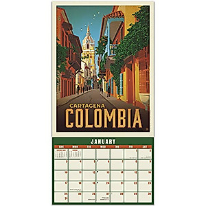 World Travel Classic Posters 2021 Wall Calendar