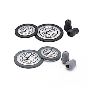 3M™ Littmann® Stethoscope Spare Parts Kit Classic III™, Cardiology IV™ and CORE, 40016, Black