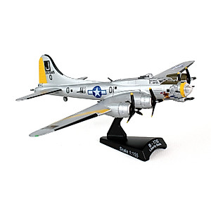Daron Worldwide Trading B-17G Liberty Belle Vehicle (1:155 Scale), Silver
