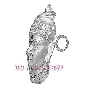 Om Pooja Shop Goddess Mahalakshmi Mukhavada (Face) (6 inches) for Pooja, Decoration & Gift …