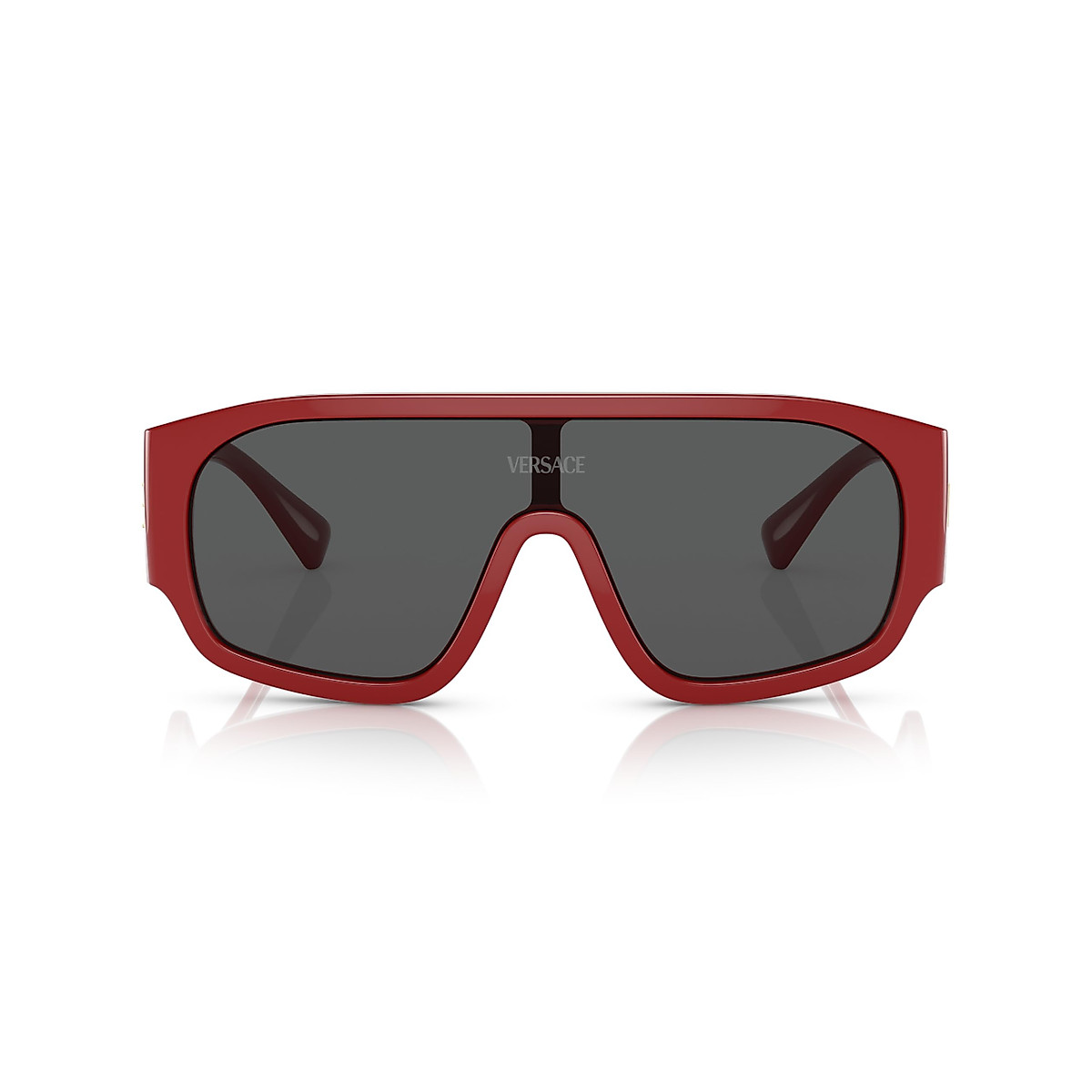 Versace Woman Sunglasses Red Frame, Dark Grey Lenses, 0MM