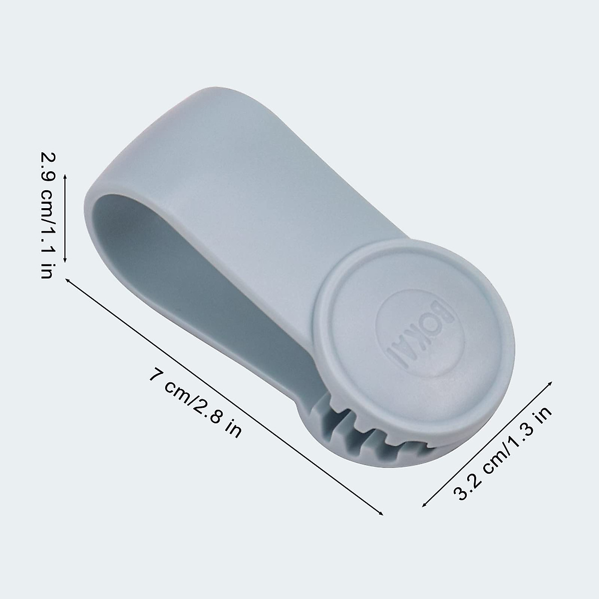 Hipruict Hand Towel Clips for Kitchen,Towel Clip,8 Clip, No Paper Towels on The Ground, Simple and Blue, Suitable for Fixing Towels on The Oven, Dishwasher, Stove (Blue)