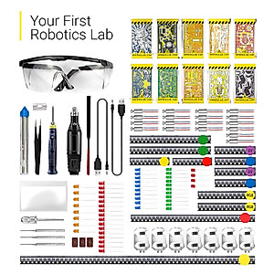 Geeek Club Robot Building Kit for Kids - Magic Voodoo Bots with Tools - Robotics STEM Construction Set - Smart Build Your Own Robot Kit for Adults - Kid Robotic Toys - DIY Science Engineering Kits