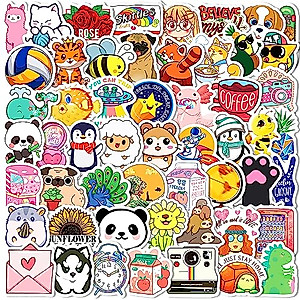 1000Pcs Stickers for Kids | Water Bottle Stickers for Kids | Bulk Stickers for Water Bottles Laptop Hydroflask | Waterproof Vinyl Stickers for Teens Kids Girls Adults[No-Duplicate Sticker Pack]