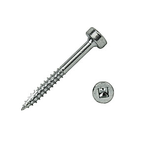 Kreg® 1-1/4''L #6 Fine-Thread Pan-Head Pocket Hole Screws, 100-Pack