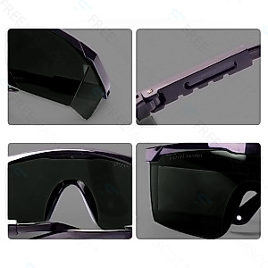 FreeMascot 190nm-2000nm Laser Safety Glasses for Hair Removal Treatment and Laser Cosmetology Operator Eye Protection
