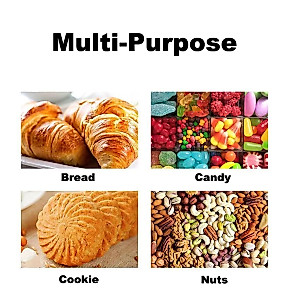 COOLAKE Self Sealing Cellophane Bags 6x8 Inch 100 Pcs Clear Resealable Cello Bags Self Adhesive Treat bags for Packaging,Bakery Bread,Cookies,Favors,Products,Candy