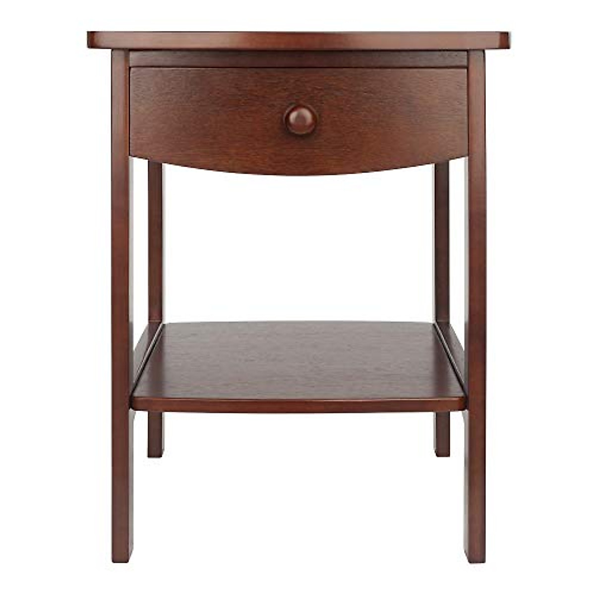 Winsome Wood Claire Accent Table, Walnut
