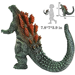 Godziilla Toys 7.8 Inch King of The Monsters Dinosaur Educational Model Gojirasaurus Action Figures Toy for Kids Birthday Playsets (Monsters Dinosaur)
