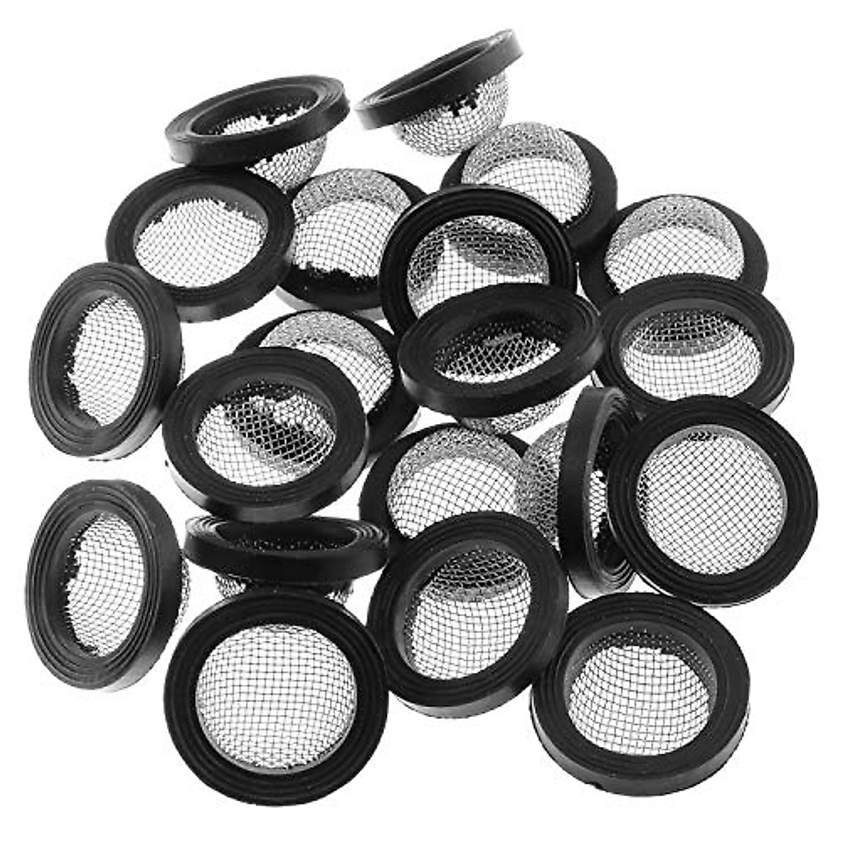 DGZZI Hose Filter Washer 20PCS Stainless Steel Washers Inlet Filter for 3/4 Inch Garden Hose Washing Machine
