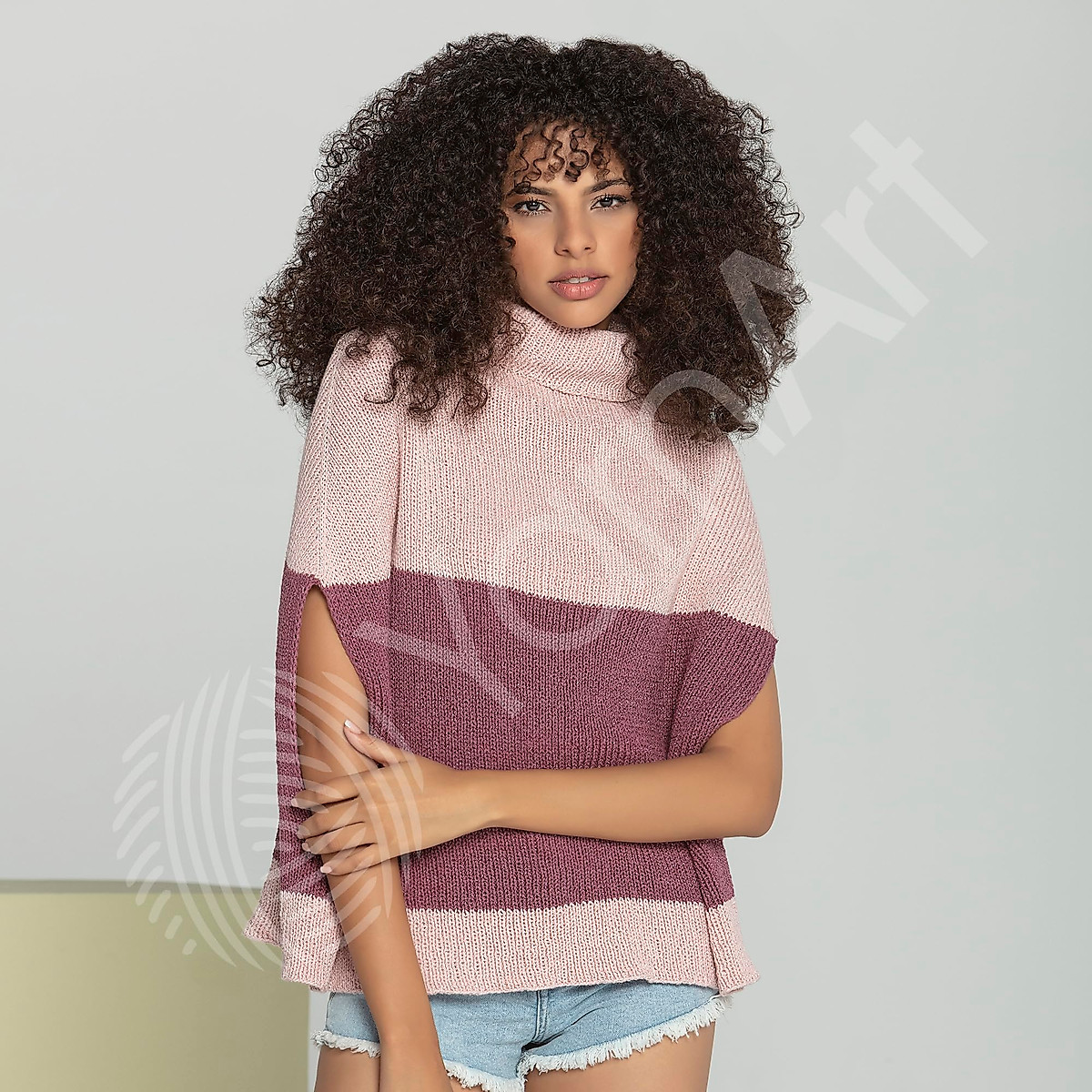 1 Skein YarnArt Elegance Sparkly Yarn, Cotton Metallic, 50 g (1.76 oz), 130 m (142 yd), Yarn Weight 2 : Fine-Sport, Sax Blue - 106