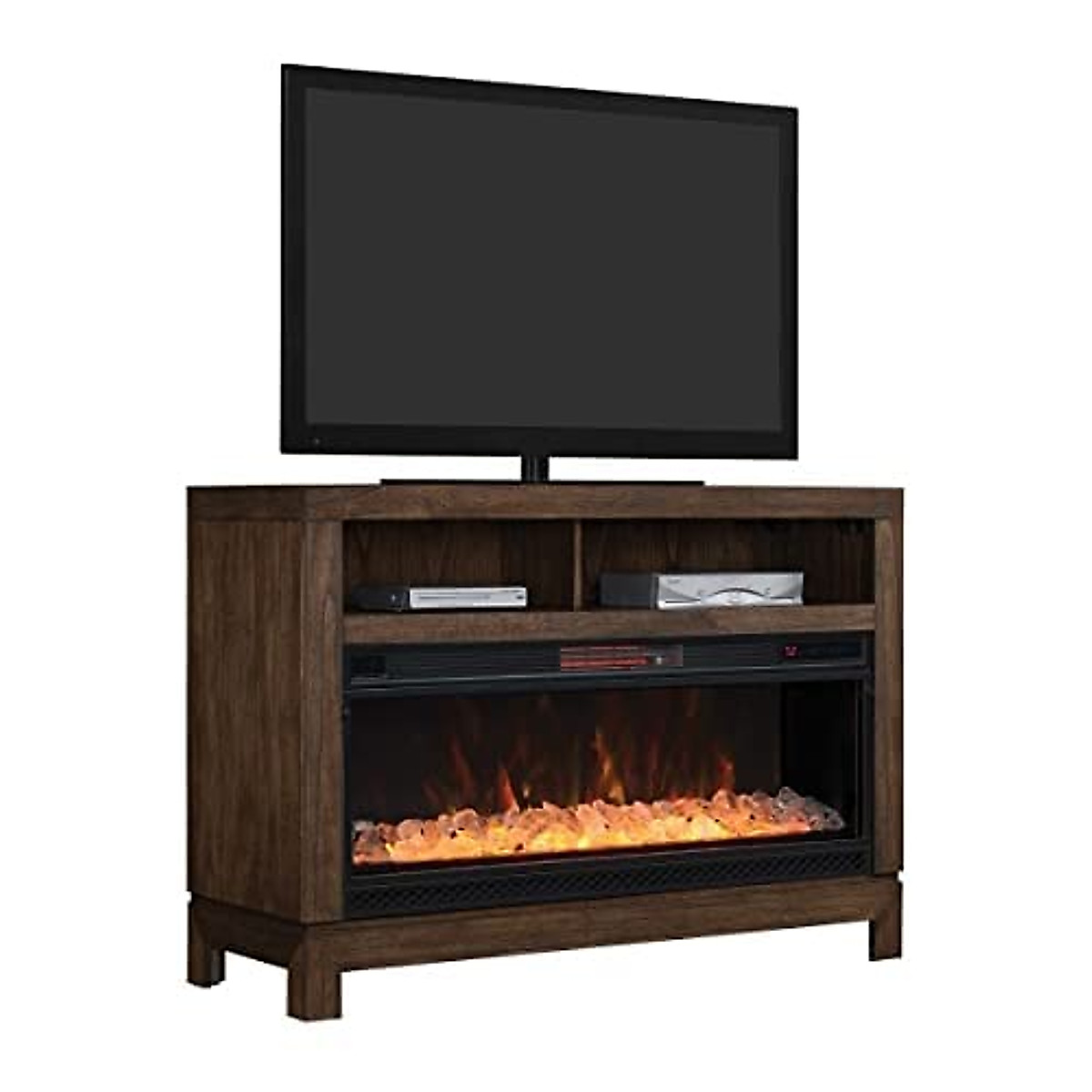ChimneyFree Gifford Media Console & 42" Firebox - Prairie Brown, 42MM6205-M374 & 42II042FGT