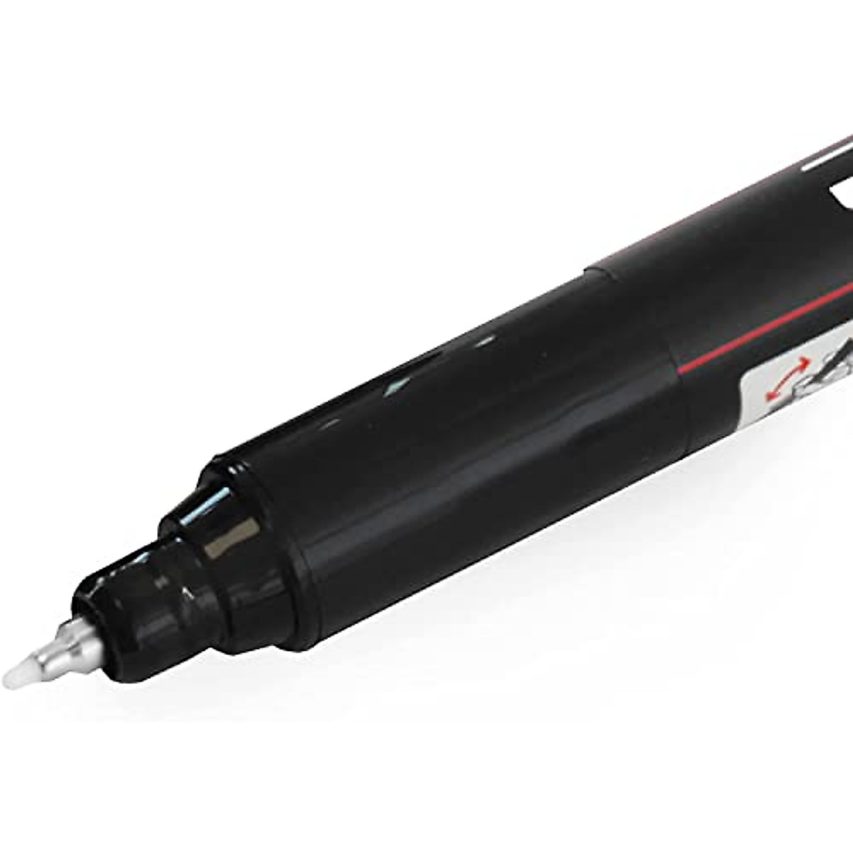 Posca - Ultra Fine to Fine Paint Marker Pens Set - PC-1MR, PC-1M, PC-3M - White Ink - Pack of 3