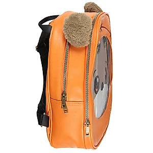 Bioworld Star Wars Backpack Ewok 3D Ears Faux Leather Mini Backpack Pin Display Miniature Backpack