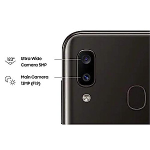 SAMSUNG Galaxy A20 6.4" 32GB GSM Unlocked 4G LTE Android Smartphone (Black)