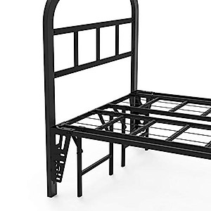 ZIYOO Headboard and Footboard Brackets for Metal Bed Frame, Smart Bed Base Platform Connector, Set of 2