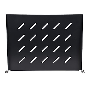 Aeons 1U Universal Server Rack Shelf Vented Rackmount Cantilever Shelf 14" Deep, for 19” IT Network Rack Cabinet Enclosure - Fixed Server Rack Cabinet Shelf 2-Pack Equipment