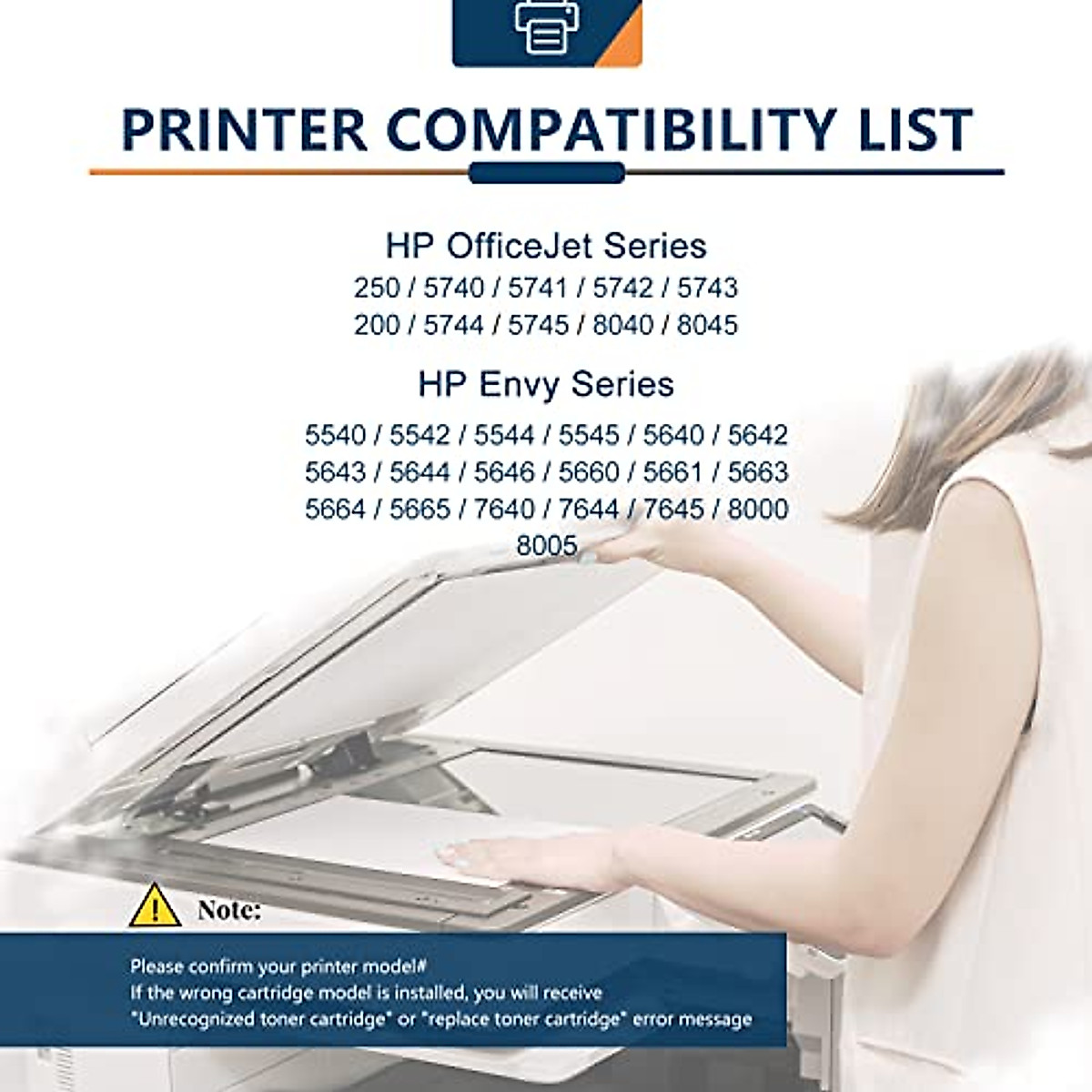 Ankink Higher Yield Remanufactured HP 62XL Ink Cartridge Replacement for 62 HP62XL hp62 XL Envy 5540 5640 5660 7640 7645 OfficeJet 200 250 5740 8040 Printer Toner Color (Tricolor) Combo 2 Pack