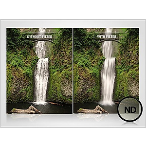 72mm ND Variable Neutral Density Filter for Canon EF-S 18-200mm f/3.5-5.6 is Lens