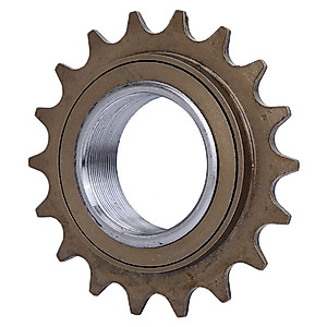 Alomejor Flywheel Sprockets Parts Spoke Chain Wheel Bike Rear Wheel Single Speed Freewheel for Mountain Road Bike