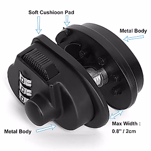 UrbanX Professional Trigger Lock - 3 Digit Combination Lock for Beretta 90two 9×19mm Parabellum - Fits Pistols, Rifles, BB Rifles & Shotguns - 1 Pack