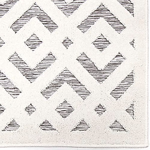 Simply Southern Cottage Covington Area Rug, 9' x 12', Grey