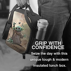 OYQGEJGPJA Lunch Box With Padded Insulated Liner Lunch Bag Thermal Cooler Pack