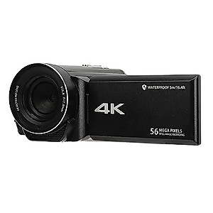 DAUZ 4K Digital Video Camera, F2.6 Large Aperture 4K Digital Camera for Campus Records