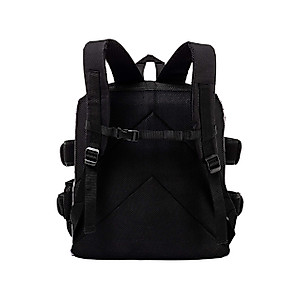 Thorza Lacrosse Backpack with Stick Holder and Multi Pocket Equipment Storage for Gloves, Cleats, Pads, and Goalie Gear - Large Capacity, Game, Travel and Practice Use