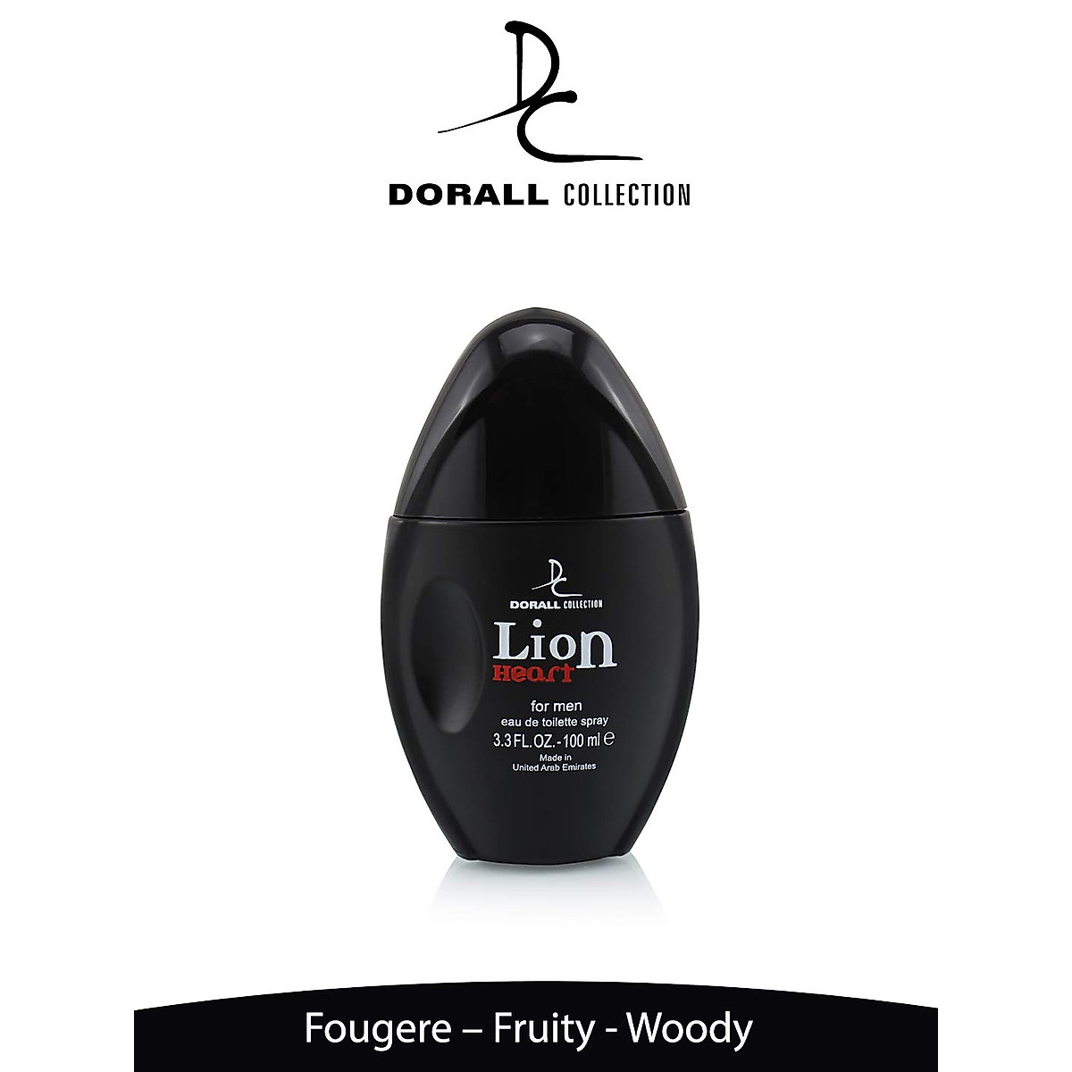 Lion Heart By Dorall Collection, Eau De Toilette, 100ml Spray Cologne For Men