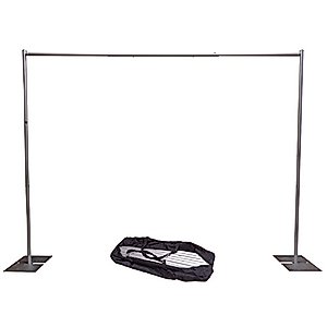 OnlineEEI BBD9990810CBAG Portable Backdrop Kit with Carry Bag, No Drapes