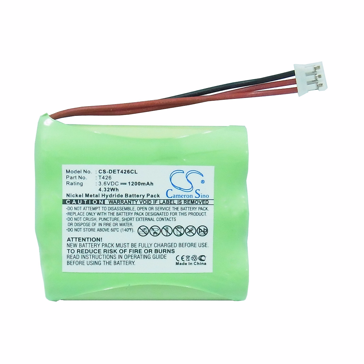 HGUIM 1200mAh Replacement Battery for Commodore T426 200CT Office