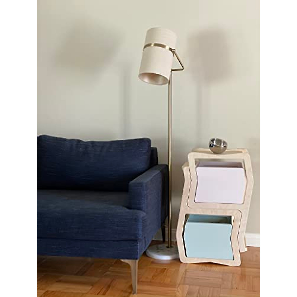 DR. ORGANIZER TYL Children's, one Size, with Yellow Storage Box, Brown Chair